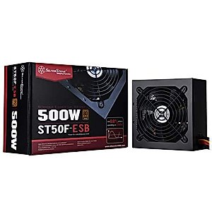 Silverstone Tek 80 Plus Bronze Certified Active PFC Power Supply ATX12V 500W Power Supply ST50F-ESB
