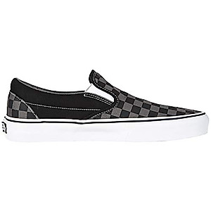 Vans Unisex Adults’ Classic Slip On Trainers Black/Pewter