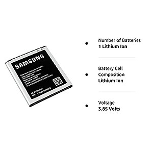 Samsung Replacement Battery EB-BG360CBU 2000mAh For Galaxy Core Prime G360 (Not Compatible with S4, J3, or Grand Prime)