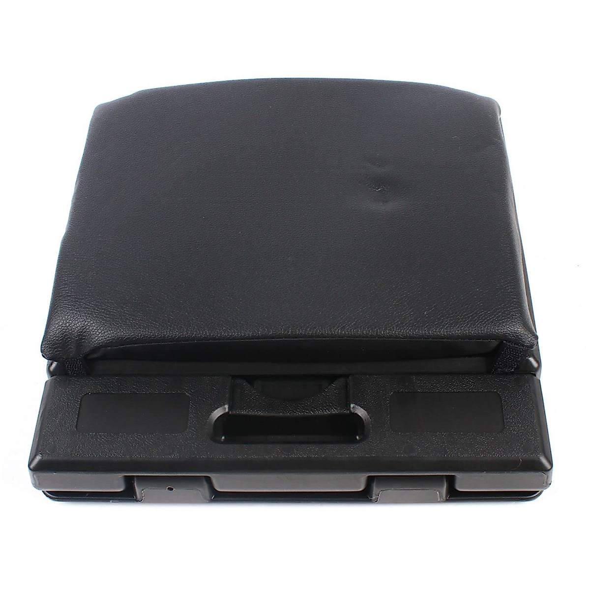 Car Footrest, Foot Rest Stool Ergonomic Adjustable Height Under Desk/Car Comfortable Footrest Business Trip Ottoman Stool Black