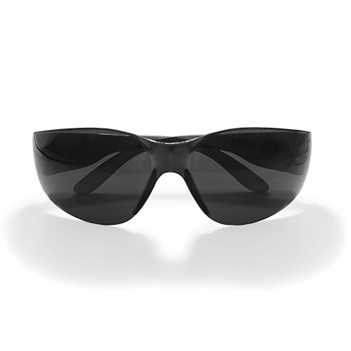 JORESTECH Eyewear Protective Safety Glasses, Polycarbonate Impact Resistant Lens Pack of 12 (Smoke)