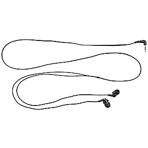 Panasonic Wired Earphones 3.5 mm Jack Black (RP-HJE125E-K)