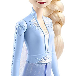 Mattel Disney Frozen Toys, Elsa Fashion Doll & Accessory with Signature Look, Inspired by Disney Frozen 2
