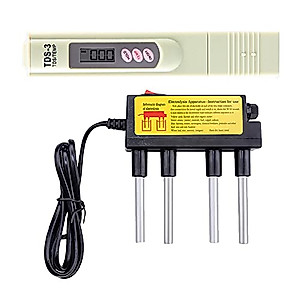 SHENGAO Water Quality Tester with TDS Tester Pen,Water Electrolyzer Water Quality Tester TDS Tester Electrolyzer Quick Water Quality Testing Water Test Meter for All Kinds Water