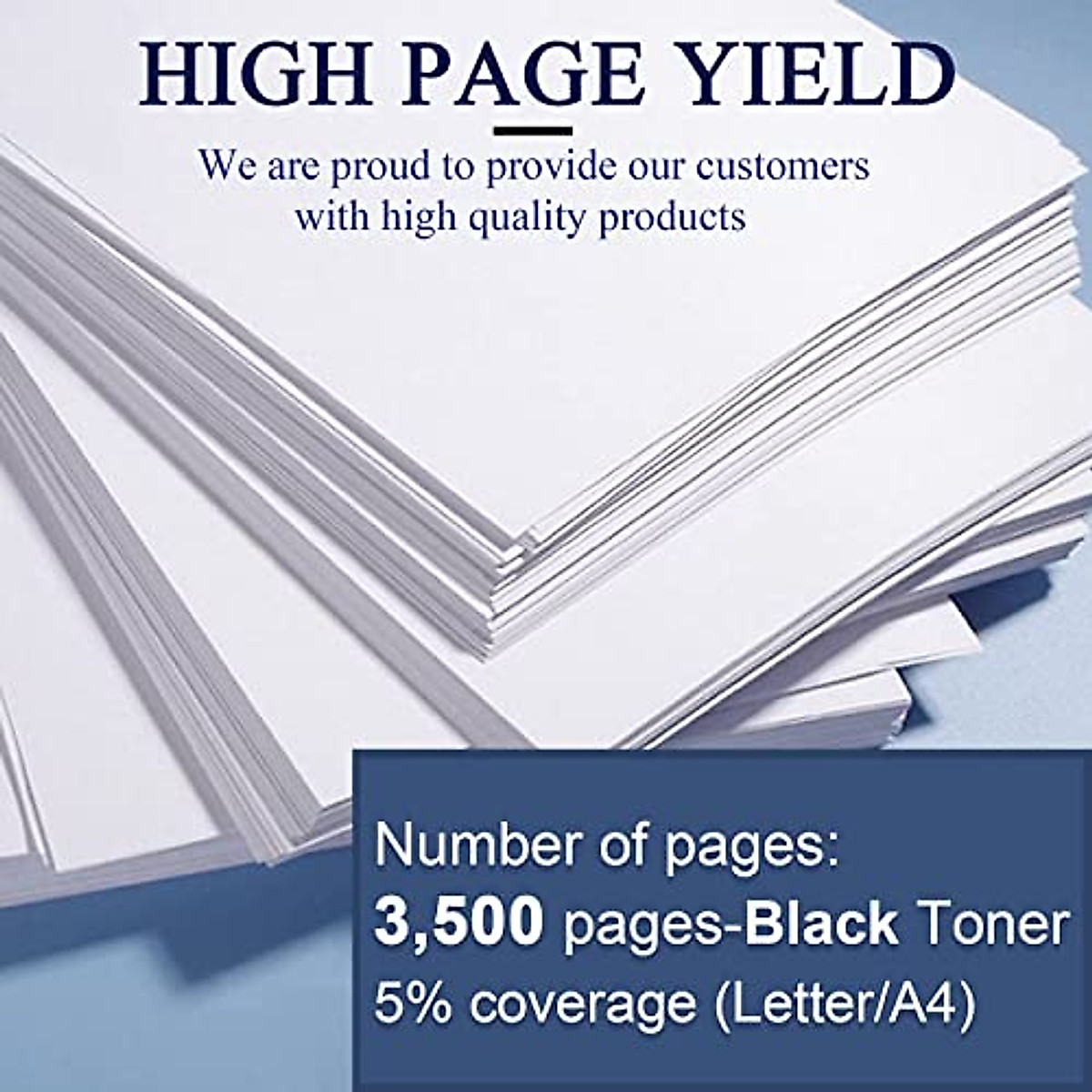 MOLIMER TN760 Toner Compatible TN-760 Toner Cartridge Replacement for Brother TN 760 DCP-L2550DW MFC-L2750DW MFC-L2750DWXL HL-L2350DW HL-L2395DW Printer Toner High Yield (2 Pack, Black)