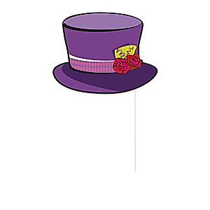 Tea Party Photo Booth Props (10 Count), Premium Multicolor Cardstock - Unique & Fun Design, Perfect For Birthdays & Themed Celebrations