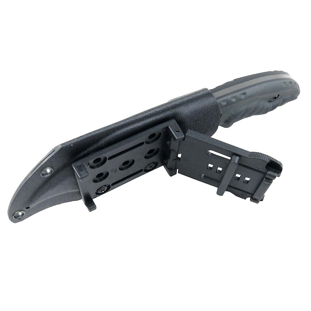 HUNT-DOWN 10" Full Tang Hunting Knife Stainless Steel Blade Sheath with Belt Clip