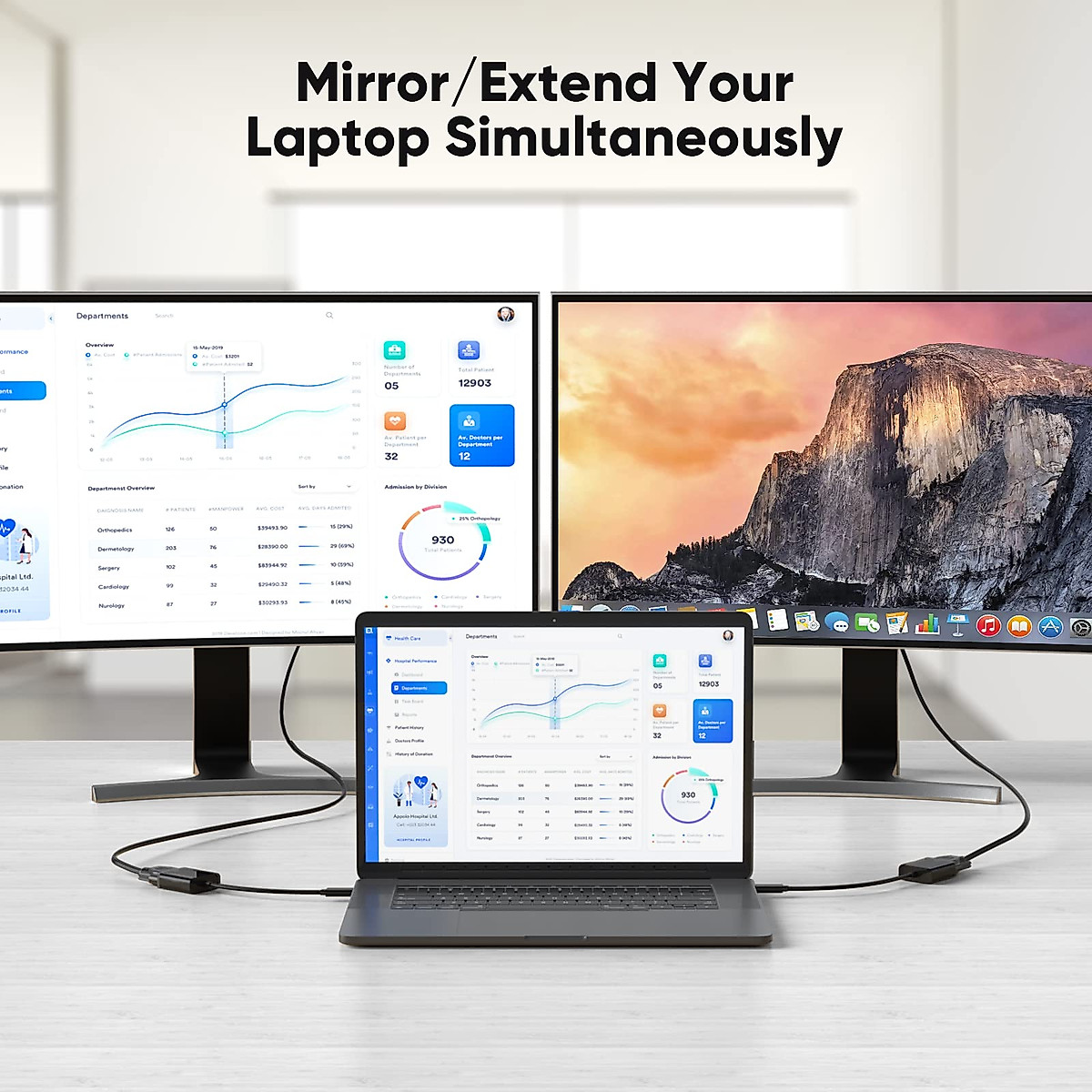 CableCreation USB C to Dual Link DVI Active Adapter, USB Type C to DVI-I Adapter 2560 x 1600 Resolution USB-C to DVI Signal Fomat Converter