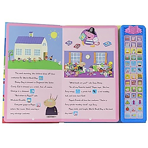 Peppa Pig - Sound Storybook Treasury 39-Button Sound Book - PI Kids (Play-A-Sound)