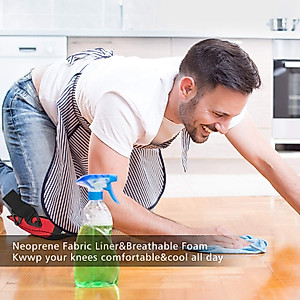 Knee Pads - HPHST Lightweight Professional Knee Pad for Women Men Work Gardening Cleaning Floors Construction