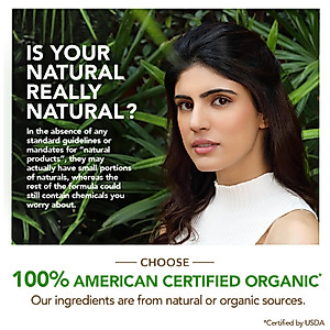 Organic Harvest Everyday Shampoo: Coffee & Walnuts | For Dry & Frizzy Hair | Anti-hairfall Shampoo For Men & Women | 100% American Certified Organic | Sulphate and Paraben-free - 250ml