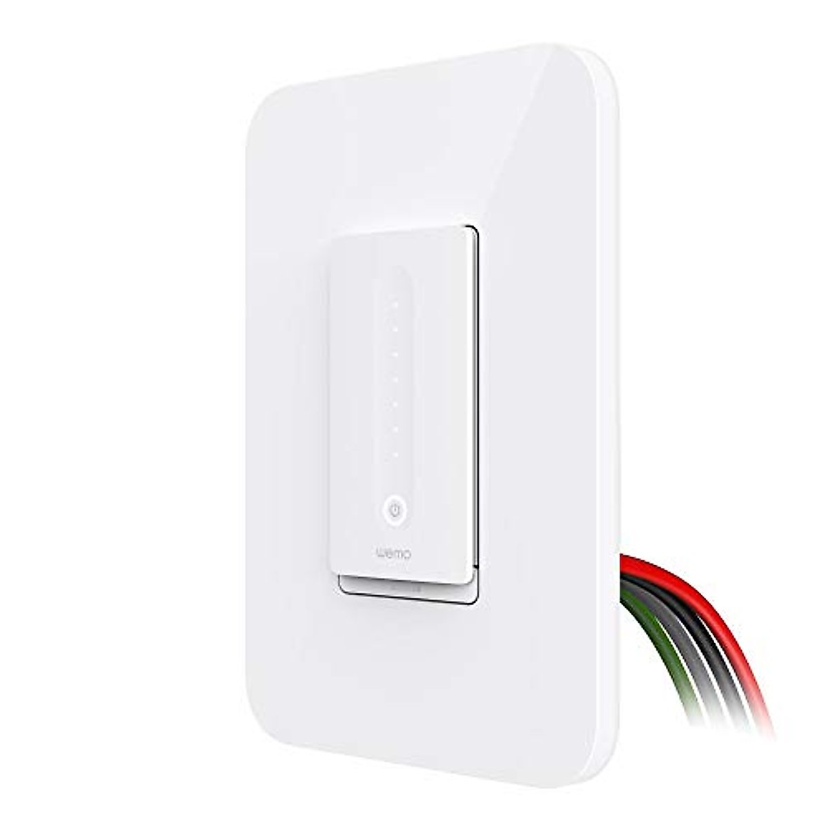 WeMo - WDS060 Wemo WiFi Smart Dimmer Switch (Dim + Control Lights from Anywhere w/App, Voice Control w/Alexa, Google Assistant, Apple HomeKit)