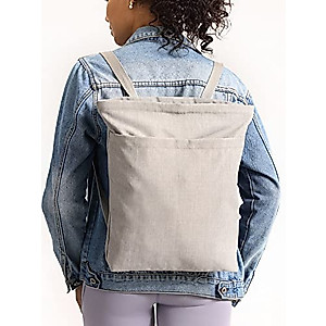 FASTFAIRY Tote Bag Backpack 2 in 1 ，Waterproof, holds 14" laptop