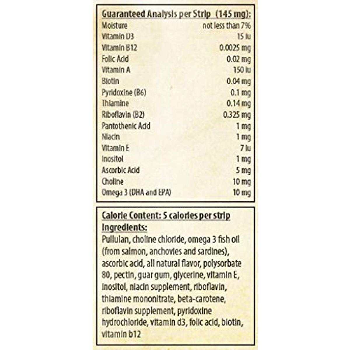 PetStrips Multi Vitamin Adult for Dogs, 30 Individually Foil Sealed Strips