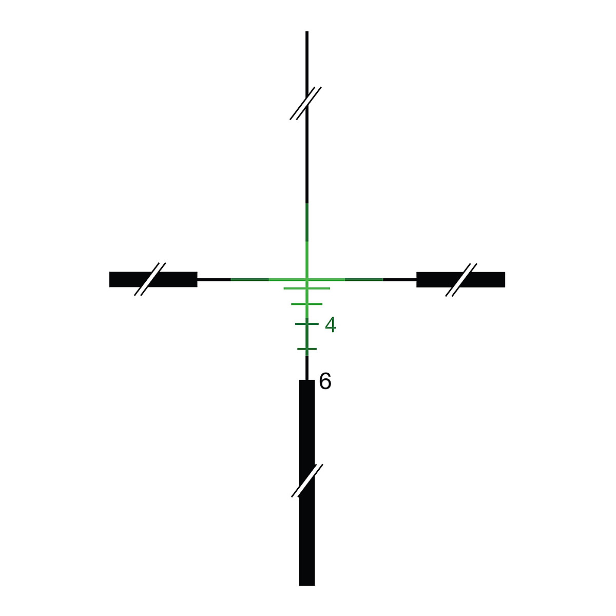 Trijicon ACOG TA31-CH-G Trijicon 4x32 Scope with Dual Illuminated Green Crosshair .223 Ballistic Reticle
