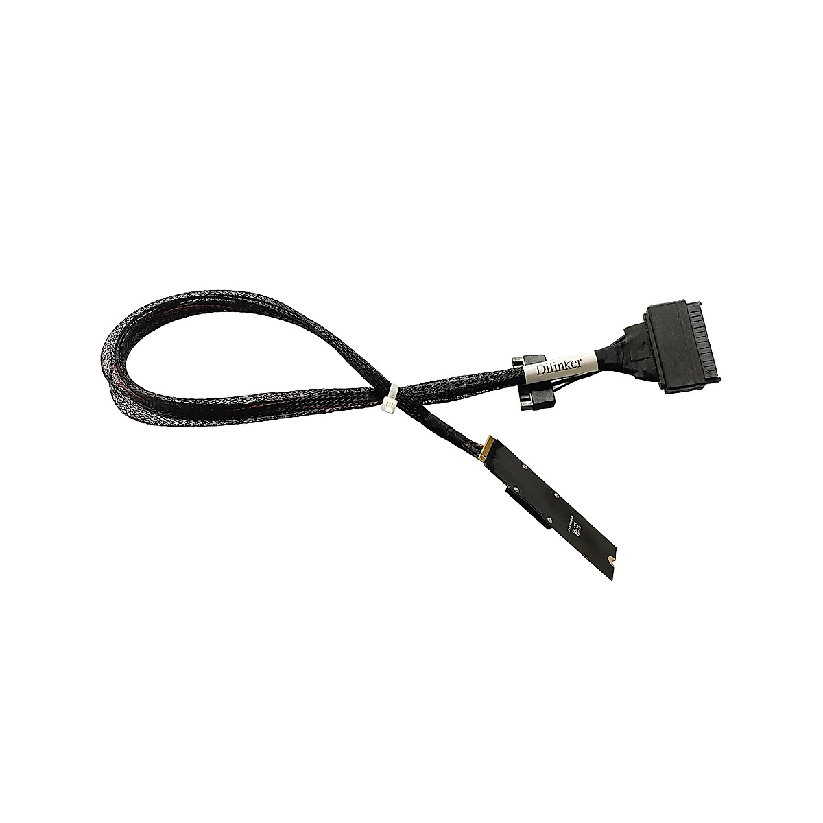 Dilinker 𝐃𝐢𝐋𝐢𝐧𝐤𝐞𝐫 𝐌.𝟐 𝐭𝐨 𝐔.𝟐 𝐍𝐕𝐌𝐞 SSD, 𝐒𝐅𝐅-𝟖𝟔𝟑𝟗 Drive to 𝐌.𝟐 Host Adapter,U.2 SSD Converter -with Power Cable(50CM)