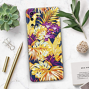 DesignSkinz S17 colorway4 Protective Vinyl Decal Wrap Skin Cover Compatible with The Samsung Galaxy S20 (Screen Trim & Back Glass Skin)