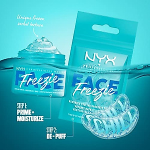 NYX PROFESSIONAL MAKEUP Face Freezie Cooling Primer + Moisturizer, 10-in-1 Make Up Prepping Skin Care