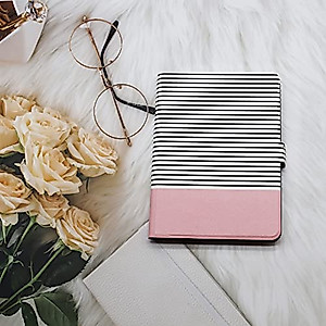 Viclowlpfe All-New Amazon Fire 7 Tablet Case, Fire Tablet 7 Case (Compatible with 12th Generation, 2022 Release), Slim Fit Lightweight Leather Smart Case with Auto Wake/Sleep, Streak