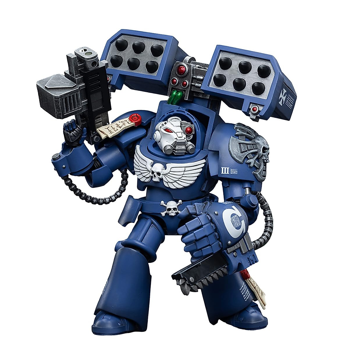 JoyToy Warhammer 40K 1/18 Action Figure Mecha Joy Toy Model Toys Ultramarines Terminators Brother Andrus