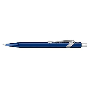 Caran D'ache 844 Metal Mechanical Pencil 0.7mm - Sapphire Blue (844.150)