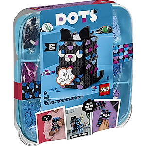 LEGO DOTS Secret Holder 41924 DIY Craft Decorations Kit; Creative Activity for Kids Who Want to Make a Cool Cat Set, New 2021 (451 Pieces)
