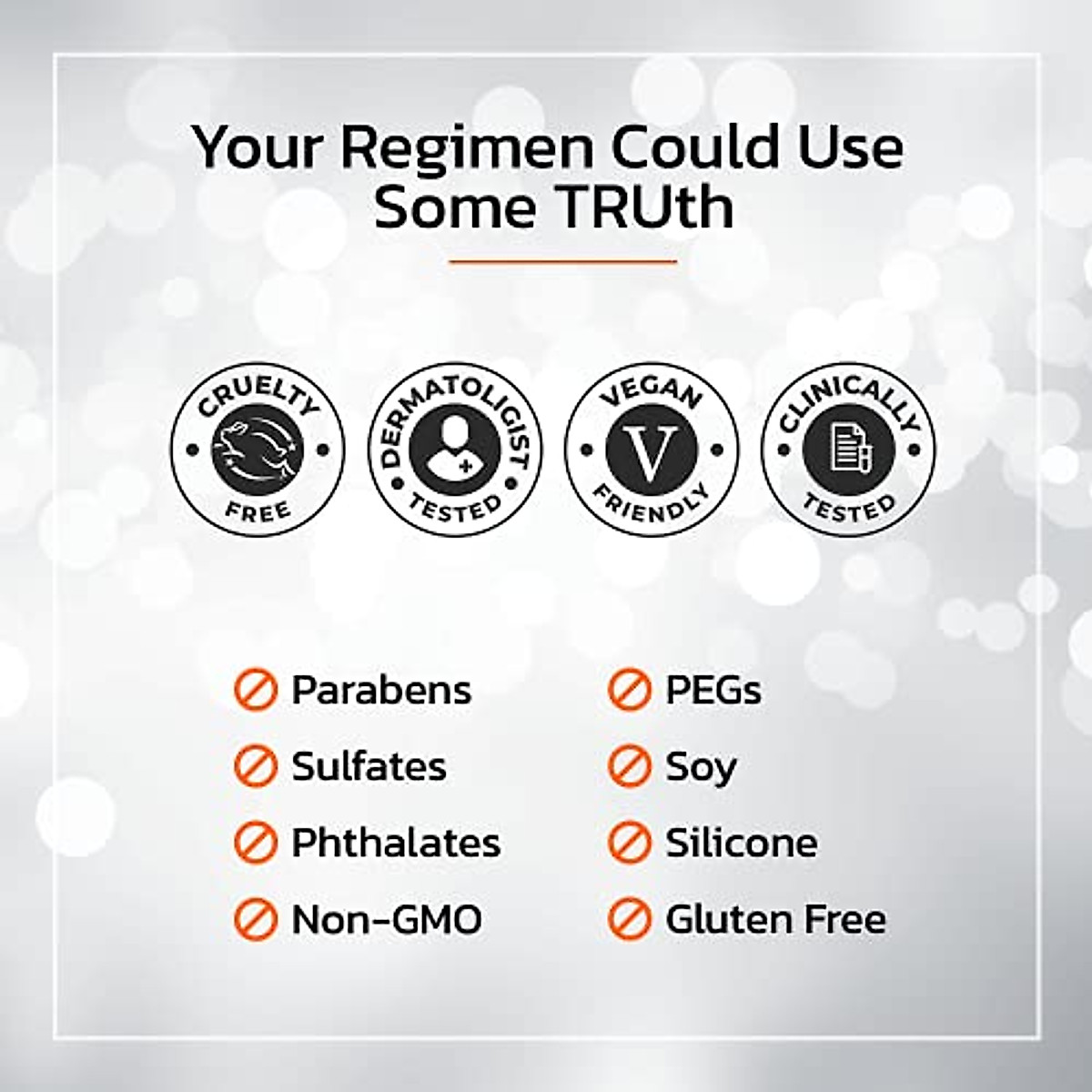 TruSkin Vitamin C Cleanser for Face - Brightening Face Wash with Vitamins C & E, Rosehip Oil, Aloe Vera and MSM - Deep Clean and Refresh for Radiant, Healthy-Looking Skin, 5 fl oz