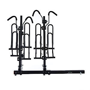 ELEVATE OUTDOOR Hitch-Mounted Tray-Style Bike Rack - 4 Bike