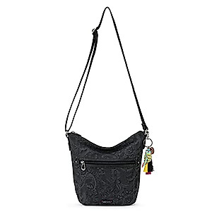Sakroots womens Eco-twill Eco Twill Sequoia Small Crossbody, Black Spirit Desert, One Size US