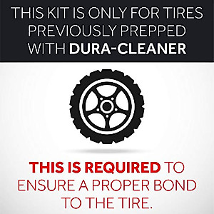 Dura-Dressing Re-Load for Tires Already Coated with Dura-Dressing, 8 oz. Bottle – Tire Dressing Kit – Made in The USA to Ensure Your Tires Shine and Look Great