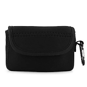 MegaGear MG1896 Ultra Light Neoprene Camera Case Compatible With Fujifilm X100V - Black, PU Leather