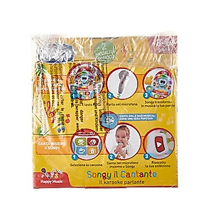 chicco 00009492000000 Songy The Singer Electronic Music Game Karaoke 3-6 Years