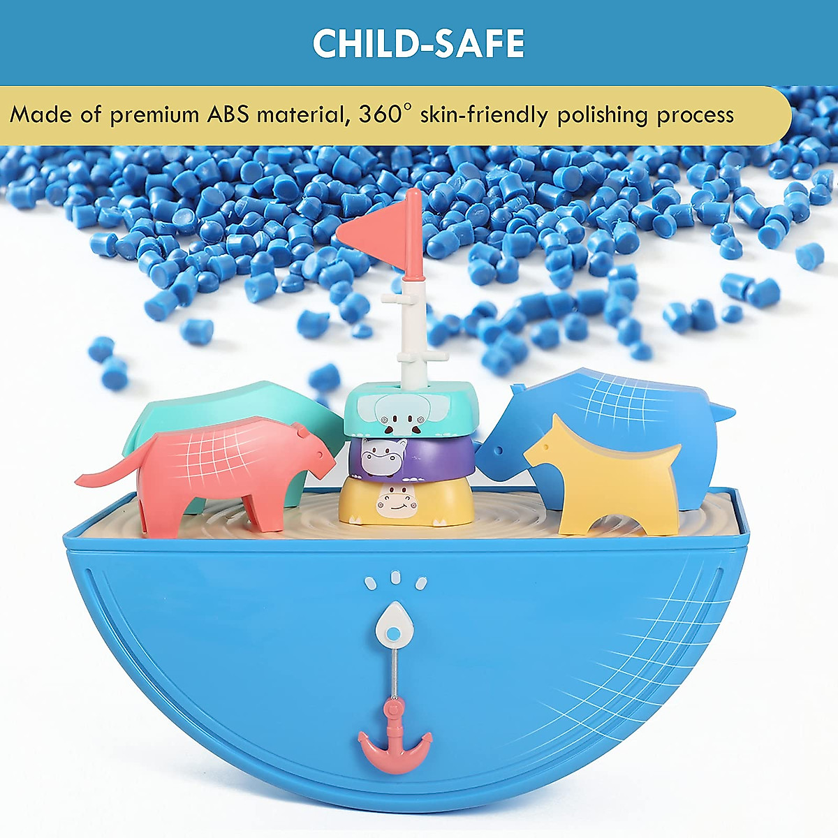 LilKisThk Montessori Toddler Toys Sorting and Stacking Games for Kids Preschool Learning Educational Gift for Boys Girls Age 3+ Years Old