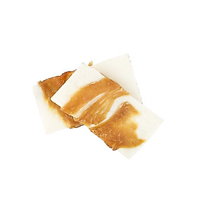 Good'n'Fun Triple Flavor Chips, Dog Chew Treats, Premium Chicken and Beef Hide Treats for Dogs, 4 oz