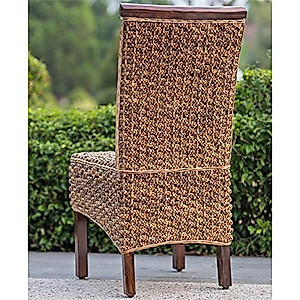 International Caravan Furniture Piece Bunga Hyacinth Dining Chair (Set of 2)