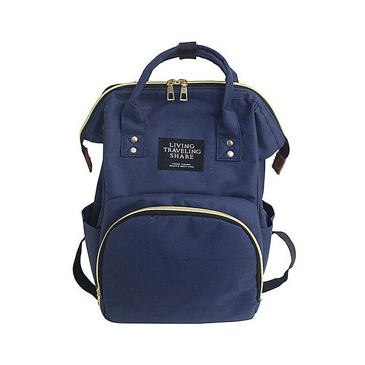 Magik Baby Bag Large Capacity Diaper Bag Multi-Function Waterproof Backpack Nappy (Blue)