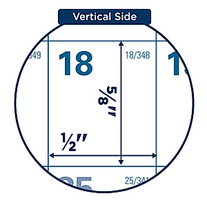 AT-A-GLANCE 2024 Erasable Calendar, Dry Erase Wall Planner, 12" x 16", Small, Vertical/Horizontal, Reversible, Compact (PM330B2824)