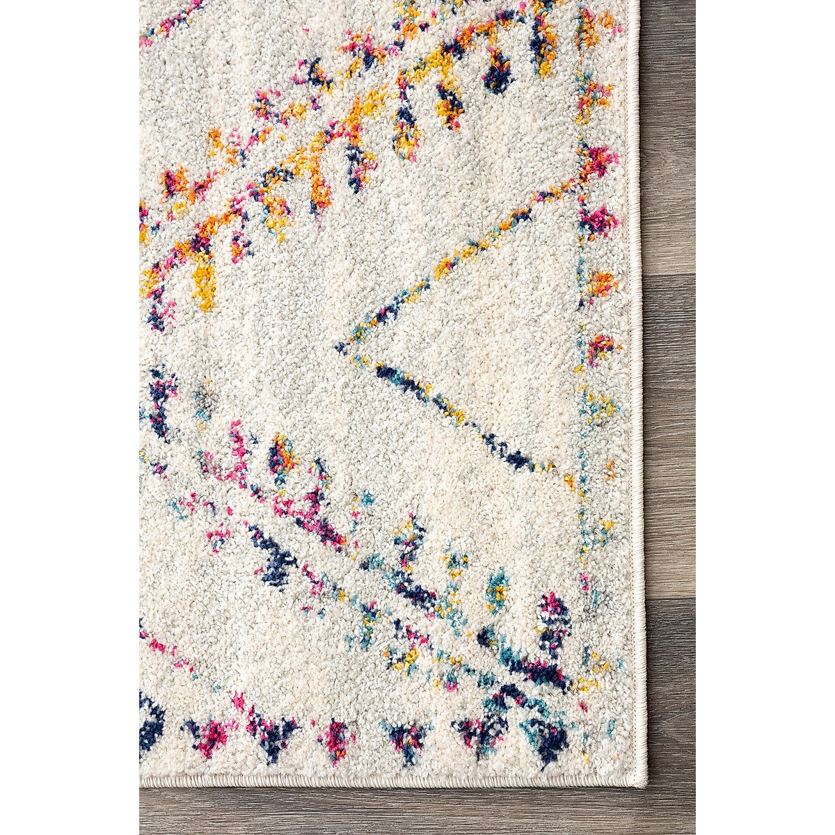nuLOOM Geometric Cherelle Area Rug, 7x9, Multi