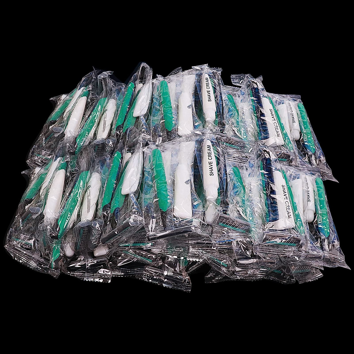 Kheoxusa Bulk Razors Disposable Individually Wrapped,Disposable Razors(100 Pack)