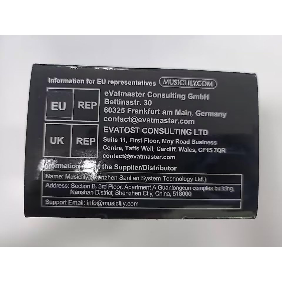 Musiclily Ultra 52.5mm Full Solid Brass 6-Screws PRS-Style Tremolo Bridge Knife Edge for Strat Style Electric Guitar, Black