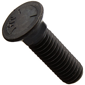 The Hillman Group 260048 7/16-Inch x 1 1/2-Inch Plow Bolts, 50-Pack, Black