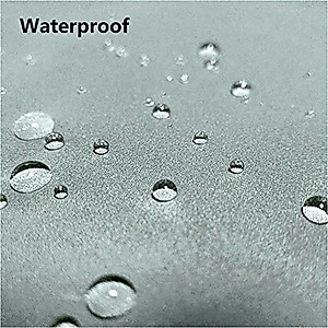 Srutirbo Waterproof Outdoor Bench Cushion, 51''x20'', Swing Cushion Patio Furniture Cushions 3 Seater, for Garden Lounger (Light Grey)