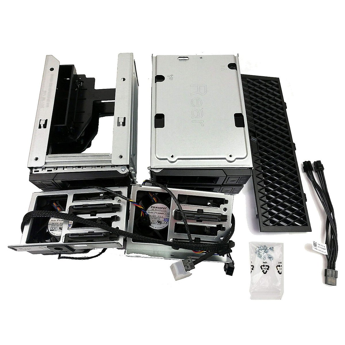 BestParts 575-BBSO New HDD SSD Upgrade Kit Compatible with Precision T7920 7920 Precison T7920XL Installing 4X Additional 2.5" or 3.5" SATA/SAS HDD/SSD on The Rear of The Chassis in FlexBay 3 and 4