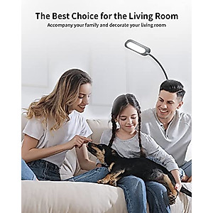 OYU LED Floor Lamp, Floor Lamp for Bedroom, Bright Floor Lamp 1800LM, Stepless Adjustable 2700-6500K, Reading Lamps Floor Standing, Standing Lamp with Touch Control, Led Floor Lamps for Living Room