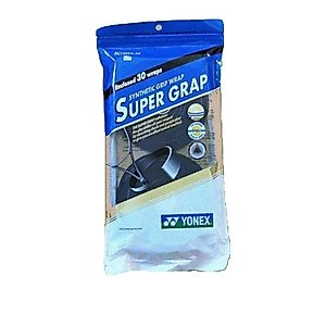 YONEX Super GRAP 30 Overgrip - Tennis, Badminton, Squash - Black