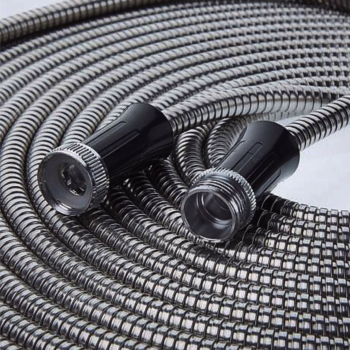 Bionic Steel 100 FT Garden Hose, 304 Stainless Steel Metal Water Hose 100Ft, Flexible Hose, Kink Free, Ultra Lightweight and Durable, Crush Resistant Fitting, Easy to Coil, 500 PSI - 2023 Model
