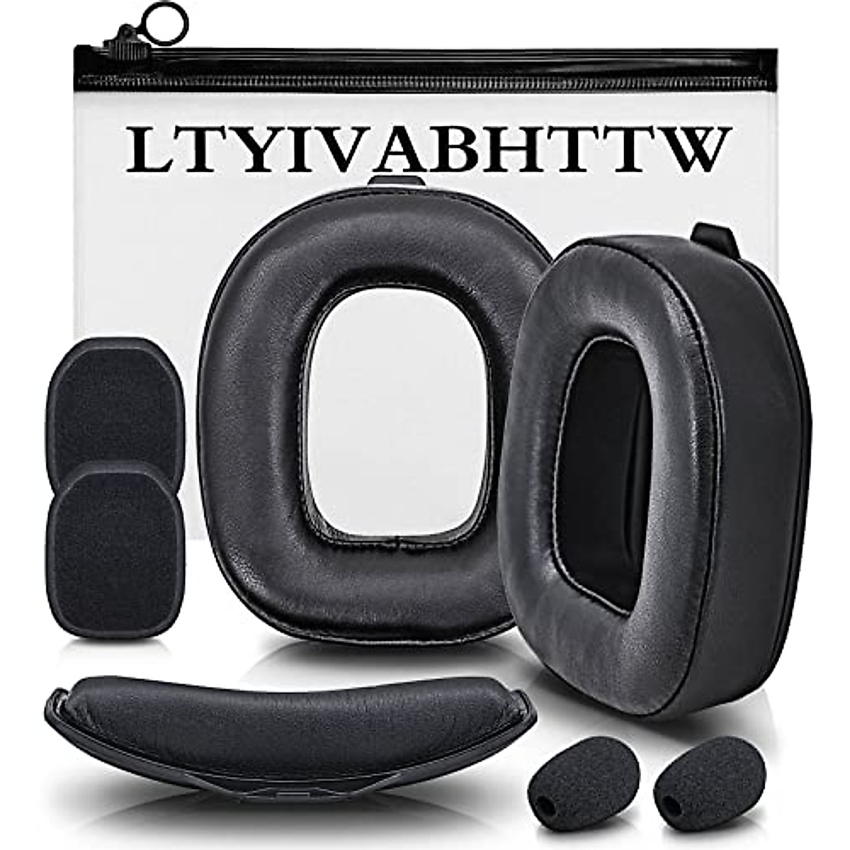 A40 TR Ear Cushions - Earpads Compatible with Astro Gaming A40 TR Wireless Headset - a40 tr Replacement parts/a40 Accessories/Headband/Microphone Foam