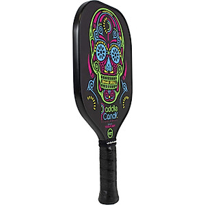 Vulcan | Paddle Candy Sugar Skull Pickleball Paddle | Hybrid Performance | Polypropylene Core | USAP Approved | Sugar Skull
