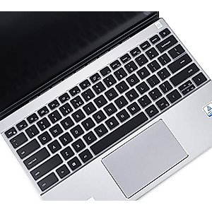 Keyboard Cover for Dell inspiron 16 7630 7635 7620 5630 5620, inspiron 14 7430 7435 7420 5430 5435 5420 5425 Series Laptop, Dell inspiron 7630 5630 5430 Keyboard Skin Protector - Black