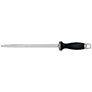 ZWILLING Accessories Sharpening Steel, 10-inch, Black/Stainless Steel